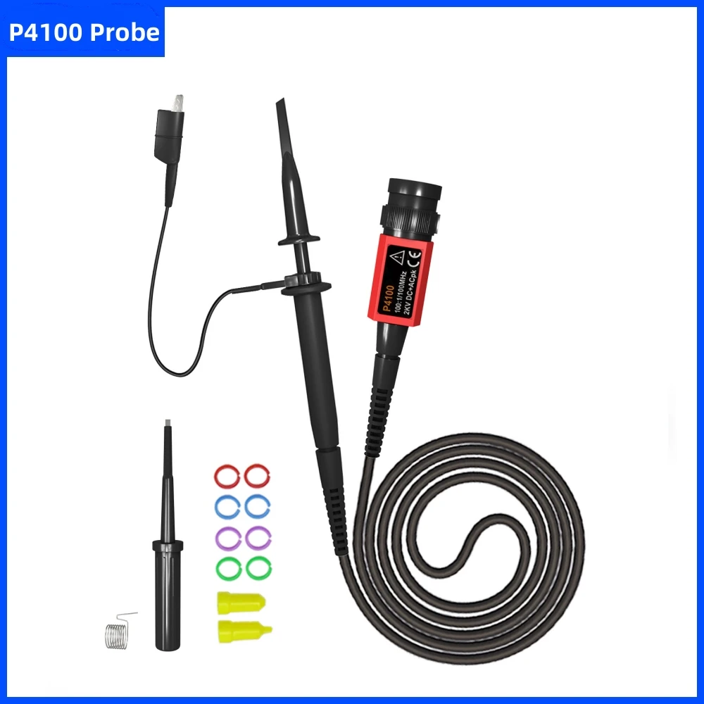P4100-P6100-High-Voltage-Oscilloscope-Probe-100-1-2KV-100MHz-100X ...