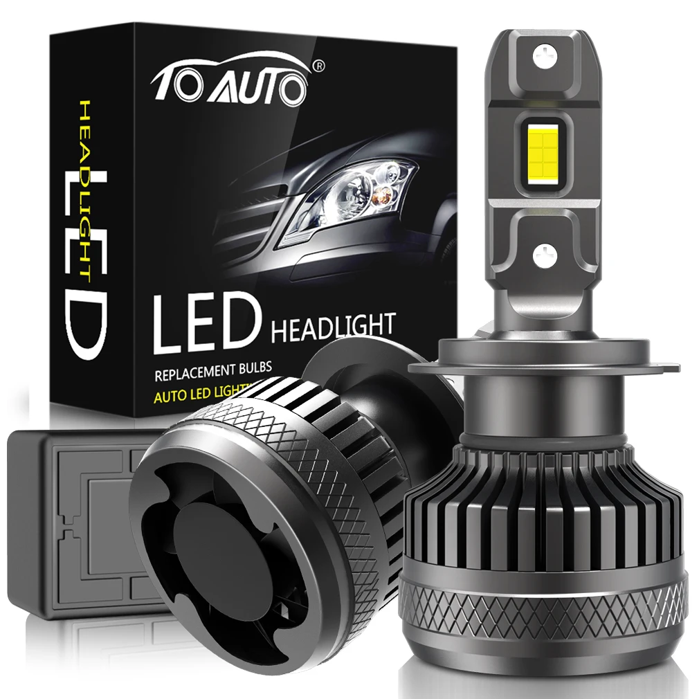 H1-H4-H7-LED-Canbus-Turbo-Led-Headlight-H8-H11-9005-HB3-9006-HB4-9012 ...