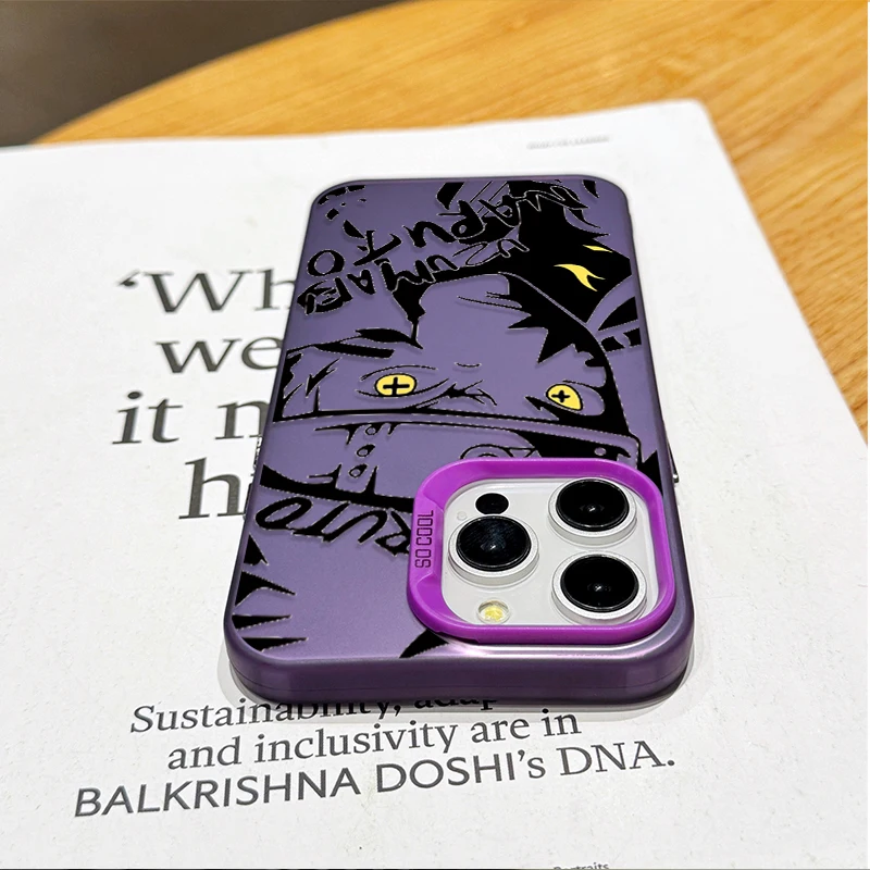 Anime Naruto Sasuke Durable Hard Case Cover for POCO F5 (8)