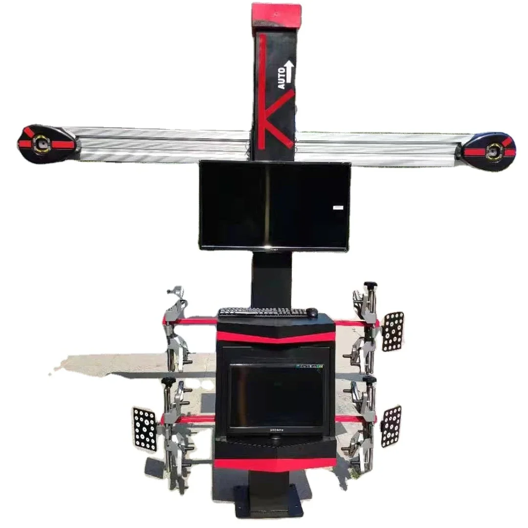 3D-Car-Aligner-Balancing-Machine-Two-Computer-Displays-Four-Wheel ...