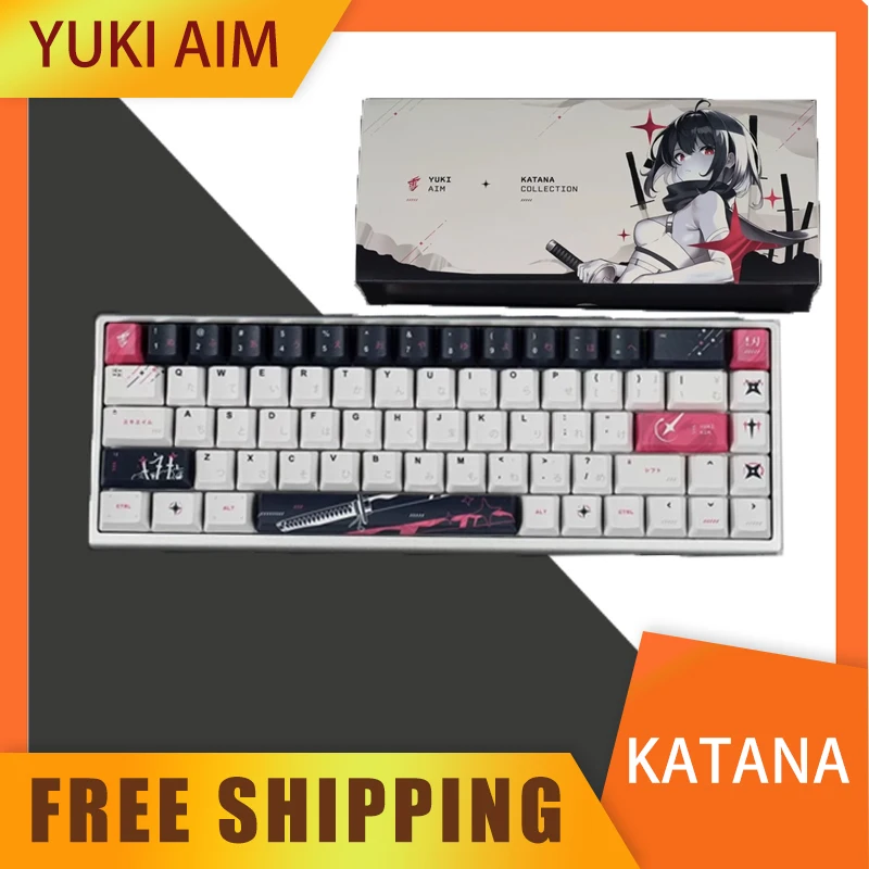 Yuki-Aim-Katana-Magnetic-Keyboard-Anime-E-Sports-Gaming-Mechanical ...