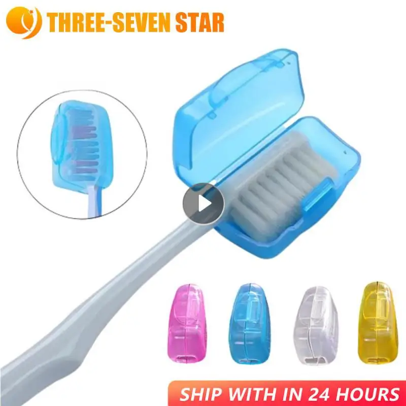 5Pcs/set Toothbrush Head Cover Case Cap Portable Travel Hike Camping ...
