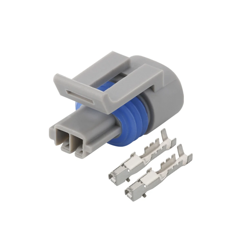 2 Pin Socket Female Automotive Connector Waterproof Electrical Sensor ...