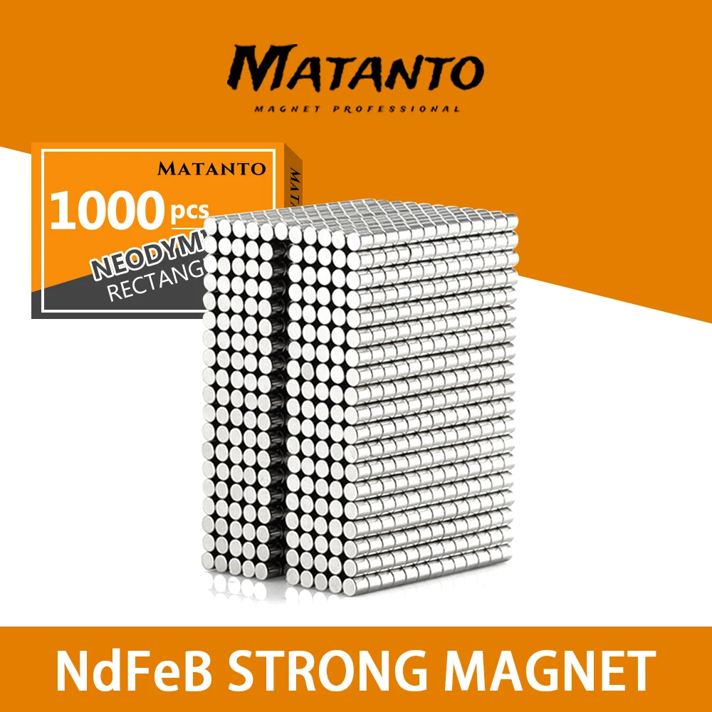 5-1000Pcs Magnet Small Round Magnet Strong magnets Rare Earth Neodymium ...