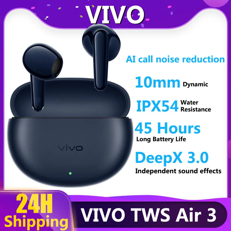2025 nuevo oficial VIVO TWS Air 3 TWS auricular Bluetooth 6,0 AI ...