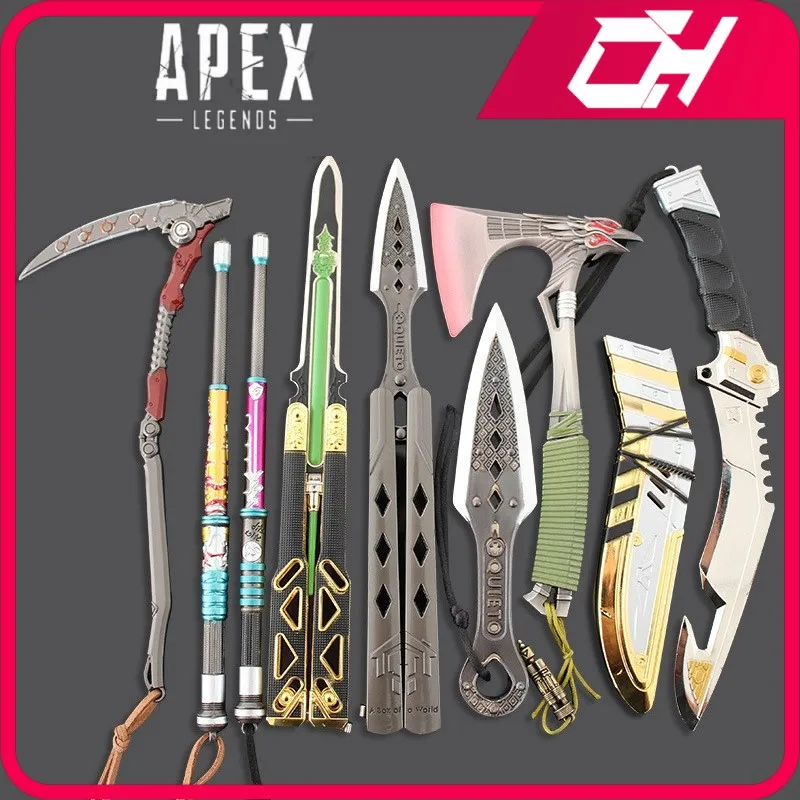 4pcs/set Apex Legends Heirloom Luminous Weapon Model Samurai Sword ...