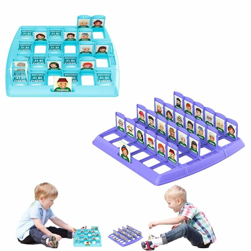 Indovina Chi Sono Gioco Educativo Per Bambini Gioco Da Tavolo Per Feste ...