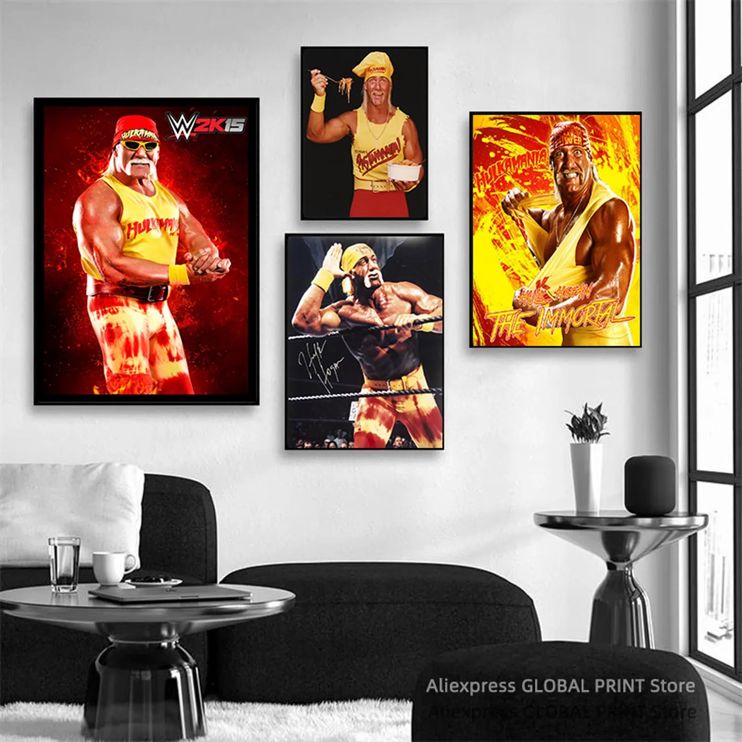 Hulk Hogan Painting