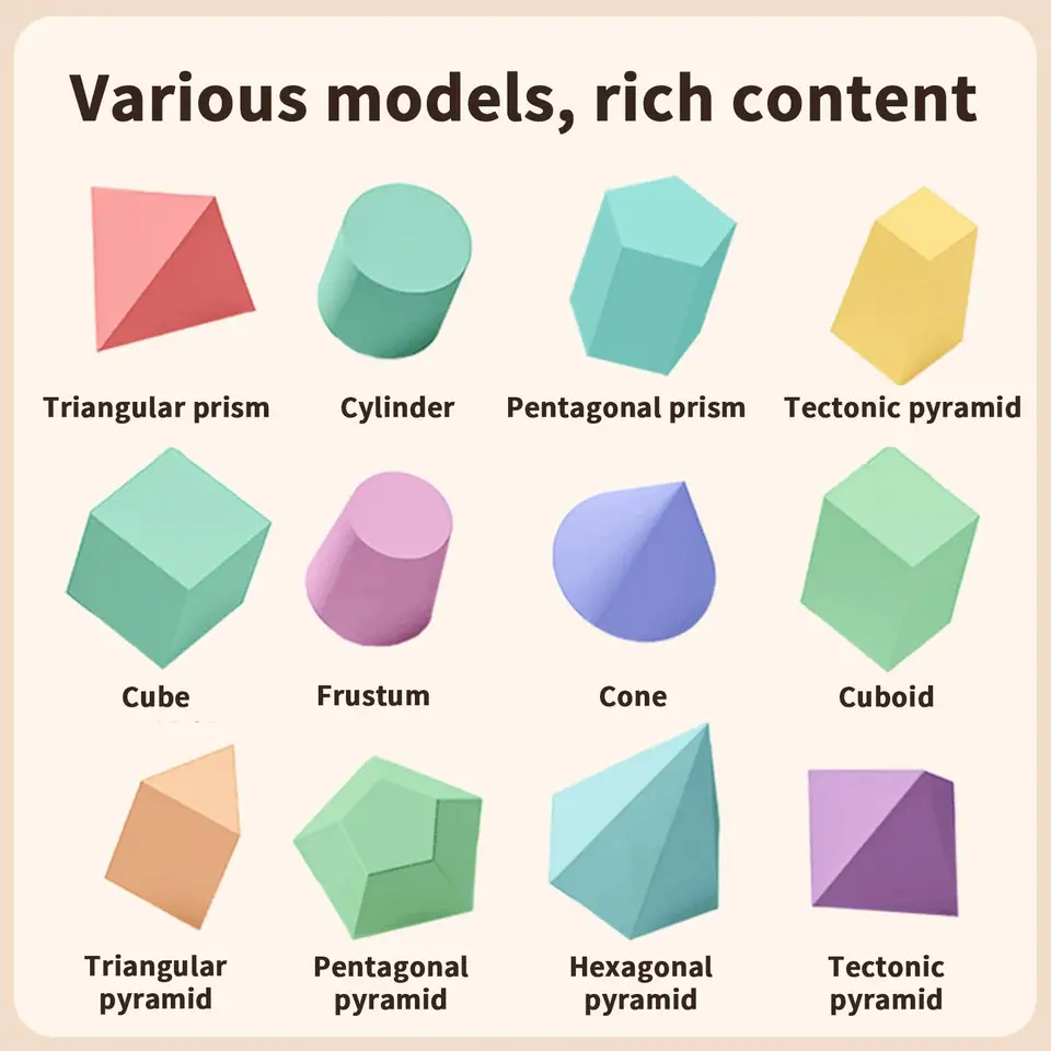 Pull String 3d Geometry Book 2D And 3D Geometry Shapes Formula Sheet ...