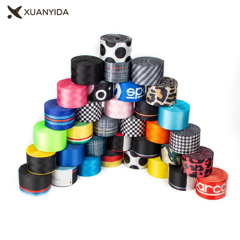 3-6M-roll-Car-Seat-Belt-Webbing-Strap-High-Strength-Polyester-Modified ...