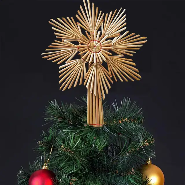 Straw Tree Topper