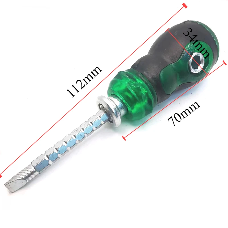Short Distance Magnetic Screwdriver Cross And Slotted Screw Driver Set ...