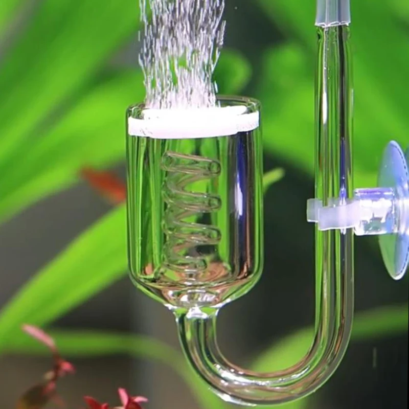CO2-Diffuser-Aquarium-Glass-Spiral-Carbon-Dioxide-Atomizer-Diffuser ...