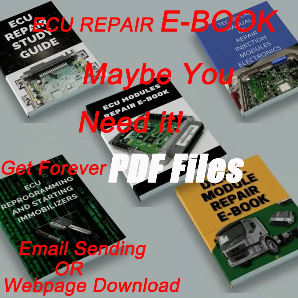 5-Pcs-ECU-Repair-Manual-E-Books-Repair-Injection-Modules-Diesel ...