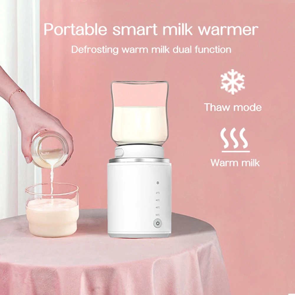 Portable-Baby-Milk-Bottle-Warmer-Wireless-Milk-Heater-Defrosting ...