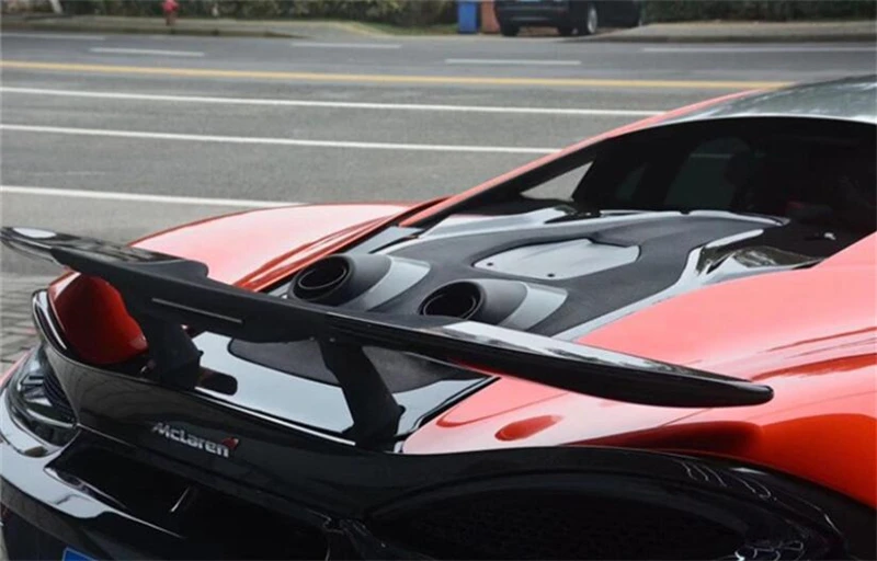 Real Dry Carbon Fiber Spoiler For McLaren 570S 570GT 540C 2015-2022 ...