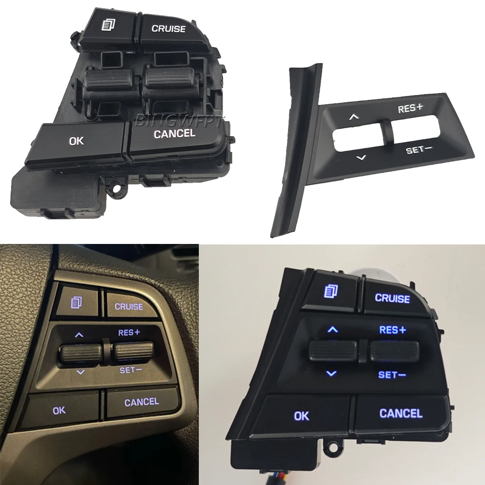 Right-Button-For-Hyundai-Accent-1-6L-2019-2020-2021-2022-Steering-Wheel ...