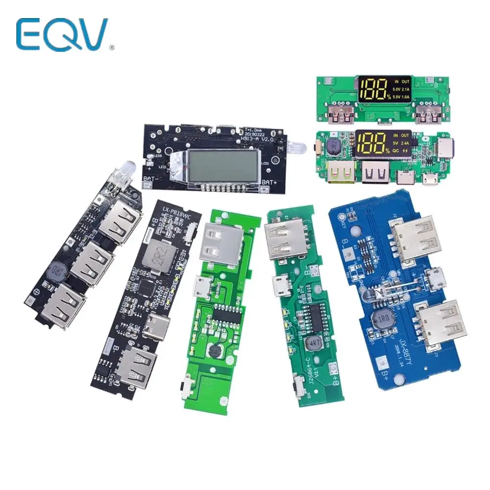 Dual-USB-5V-PD-Mobile-Power-Bank-18650-Battery-Charger-PCB-Power-Module ...