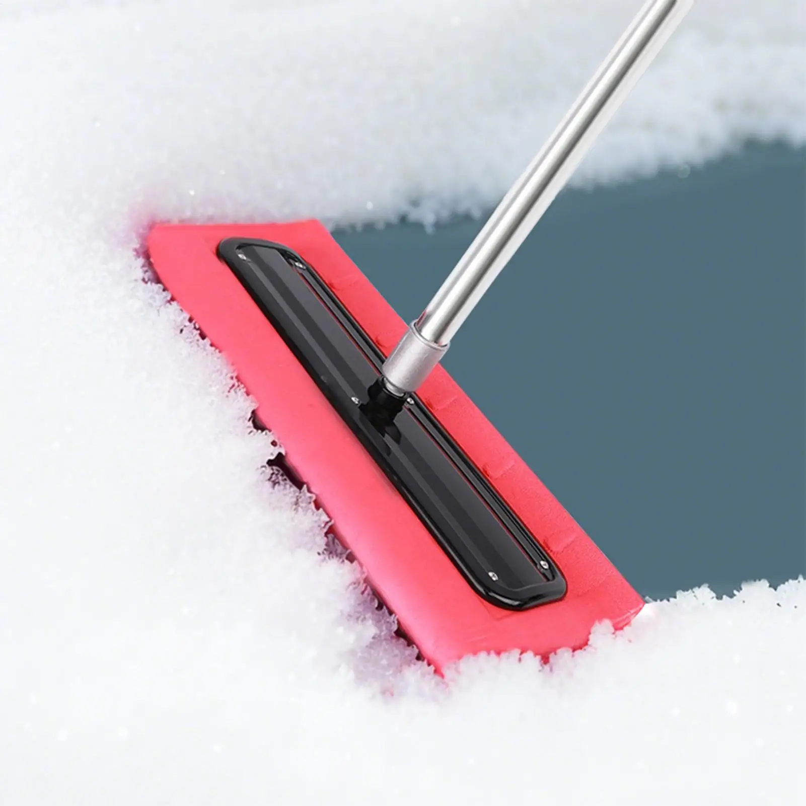 Snow Roof Rake Snow Foam Broom Scraper Pusher Driveway Ice Removal Rake ...