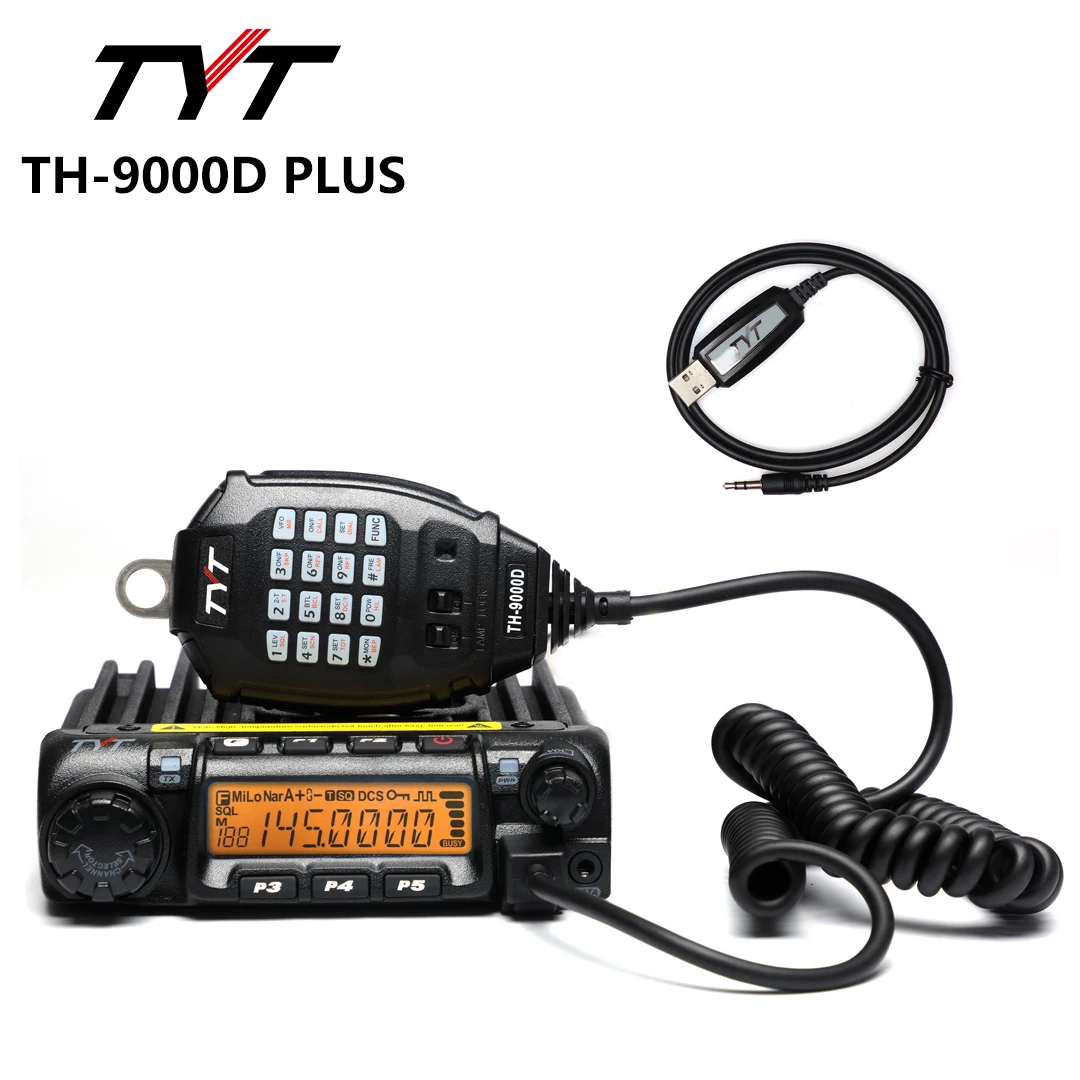 TYT-TH-9000D-PLUS-Mobile-Radio-High-Power-60-45W-VHF-UHF-Walkie-Talkie ...