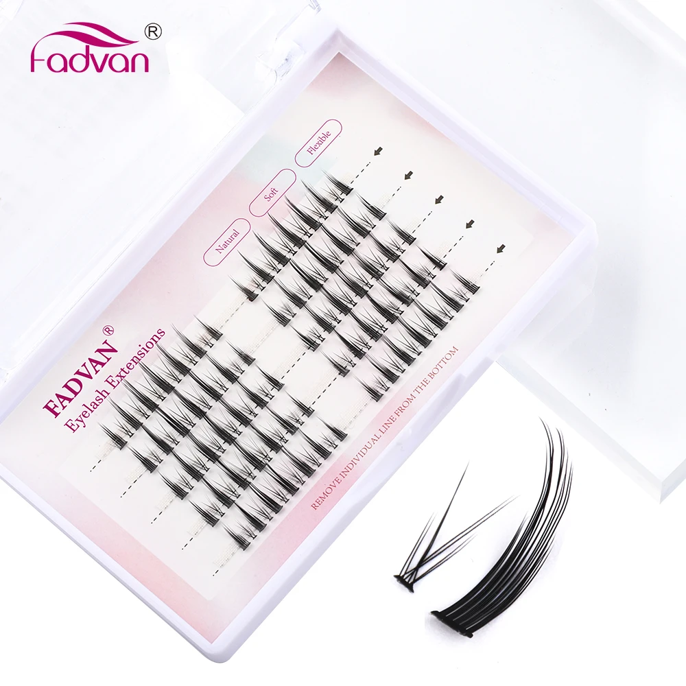Fadvan Spikes Lashes Extension Individual Premium Little Devil Cosplay ...
