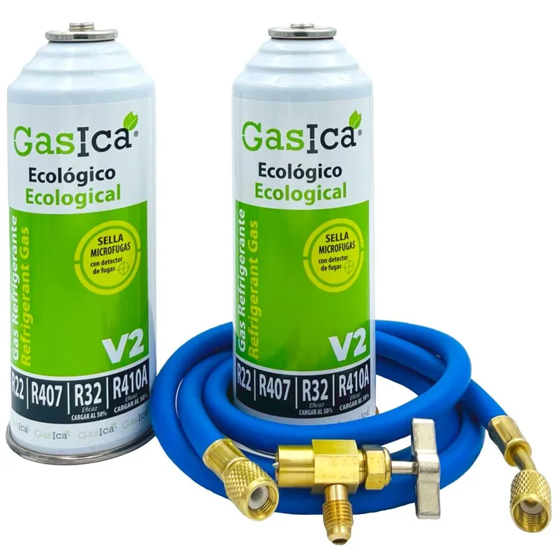 Gas Refrigerant Pack v2 + Hose Load 1/4 1/4 + Valve| | - AliExpress