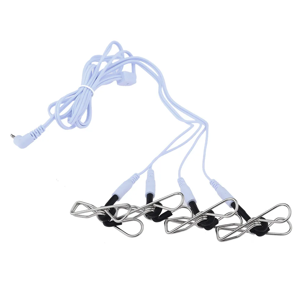 GK13060-AC1071 - Jouets sur le thème médical produits sexuels masseur corporel pince à tétons à ...