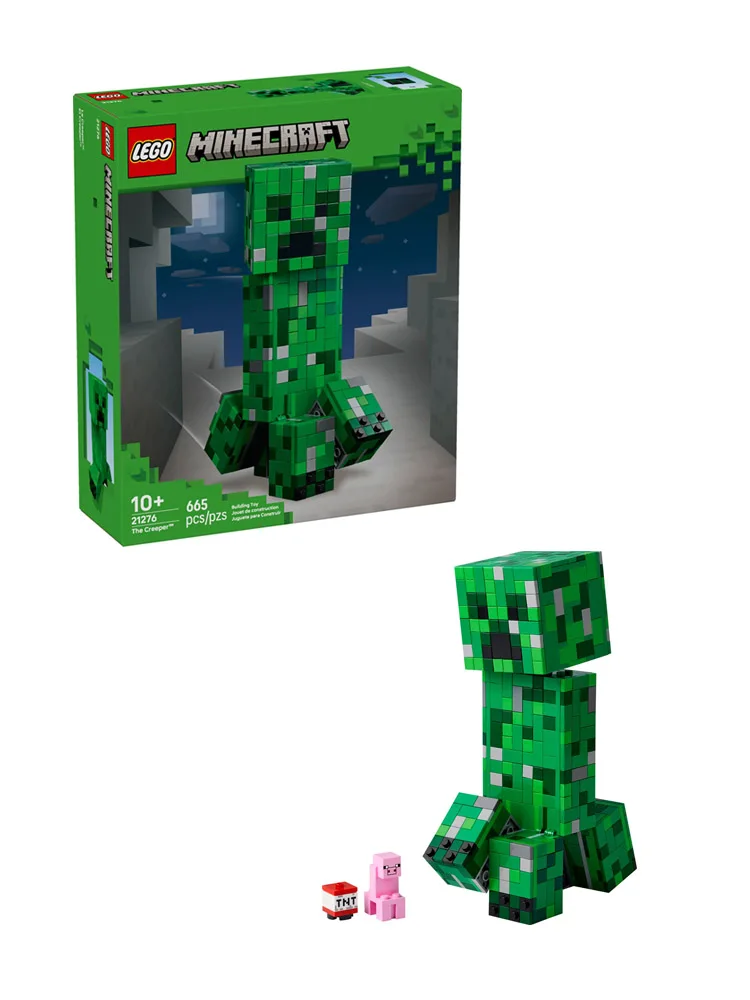 Lego Minecraft 21276 Creeper Boys and Girls Educational Building Block ...