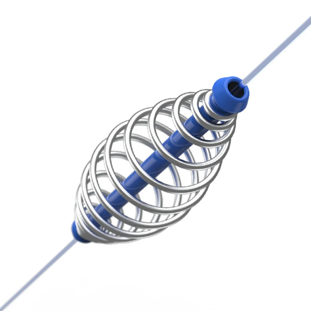 10 PCS Feeders Fishing Spring Spring Feeders Coil Inline Method Feeders ...