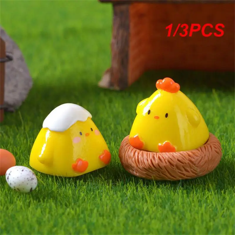 1-3PCS-Eggshell-Chick-Chi-Home-Decoration-Cartoon-Crafts-Mini ...