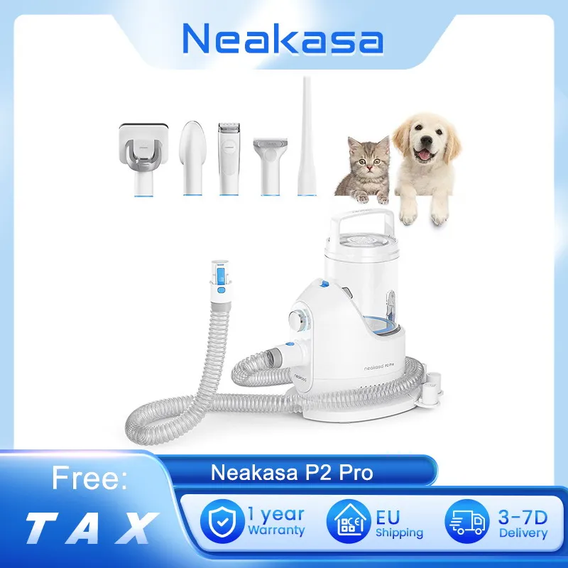 Neakasa-P2-Pro-Dog-Clipper-with-Vacuum-Cleaner-Professional-Pet ...