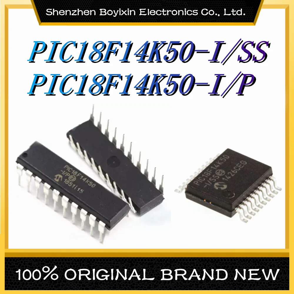 1 Pcs/lote Pic18f14k50-i/ss Ssop20 Smd Mcu Único-chip Microcomputador Chip Ic Marca Novo Ponto ...