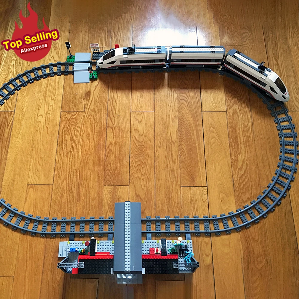 Technical High Speed Passenger Train Compatible 60051 Modular Brick Remote Control with Motor ...