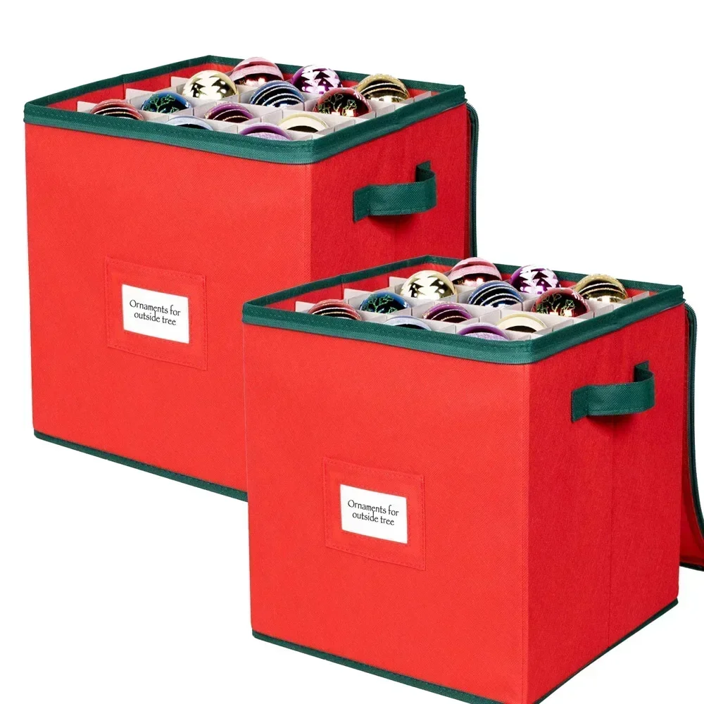 Christmas-Ornament-Ball-Storage-Box-64-Grids-Compartments-Ornament ...