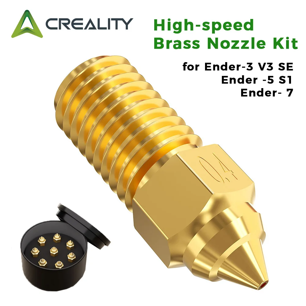Creality-Ender-3-V3-SE-High-speed-Brass-Nozzle-Kit-High-quality-Brass ...