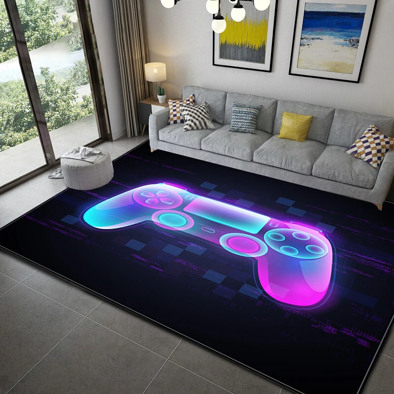 Gamer-Controller-Area-Rugs-Non-Slip-Floor-Mat-Doormats-Home-Runner-Rug ...