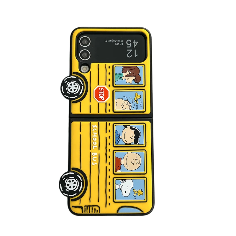 Funda de teléfono con dibujos animados en 3D de Peanuts, Snoopy y ...
