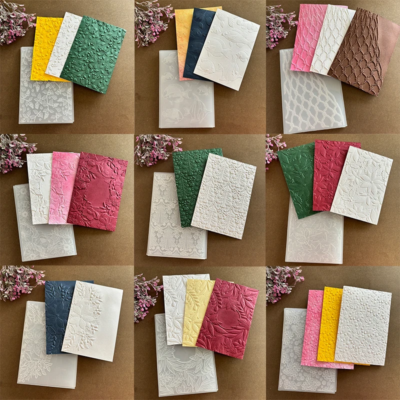 Pasta em Relevo para Scrapbooking: Materiais DIY, Álbum de Fotos e ...