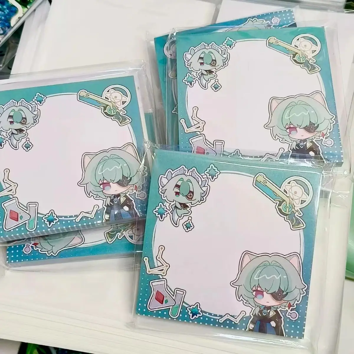 2025 Honkai: Star Rail Anaxa Anaxagoras Cute Sticky Note Note Paper ...