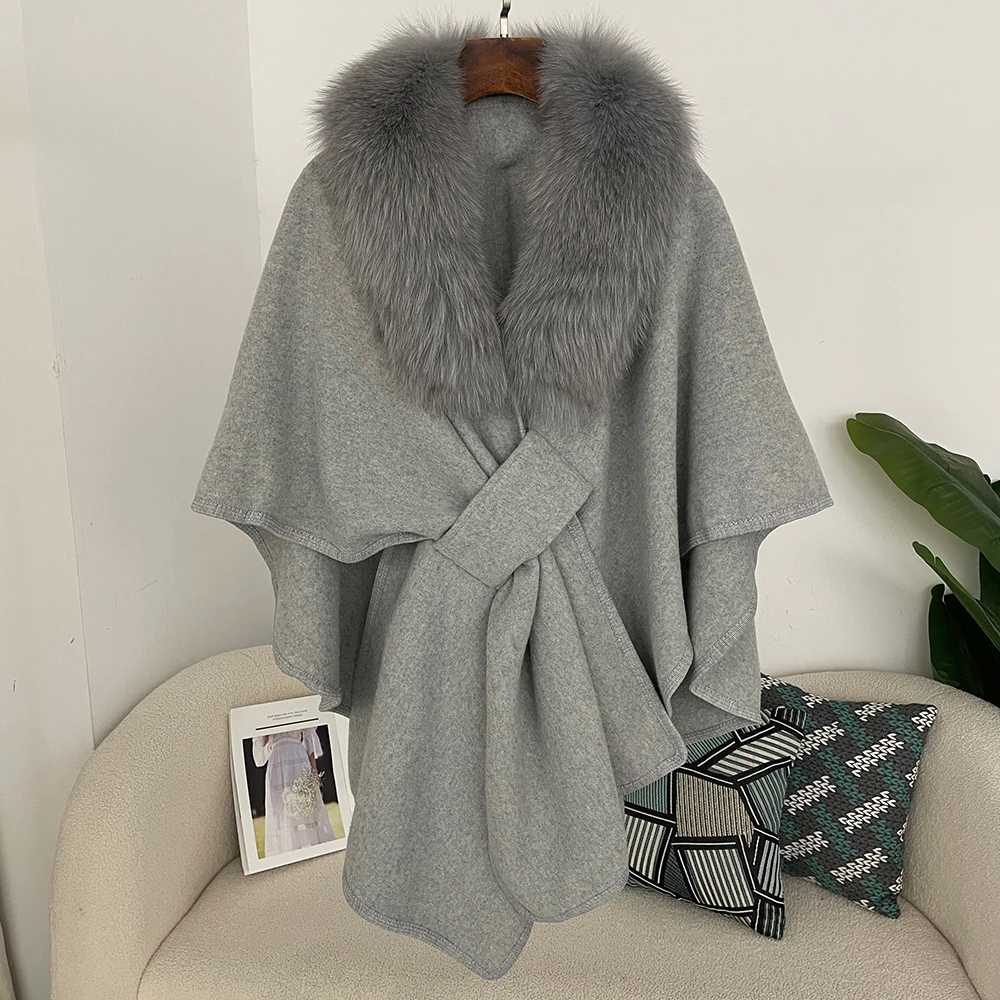 DEBAI88 Autumn winter Cloak Women 2025 New Solid Lanket Scarf Capes ...