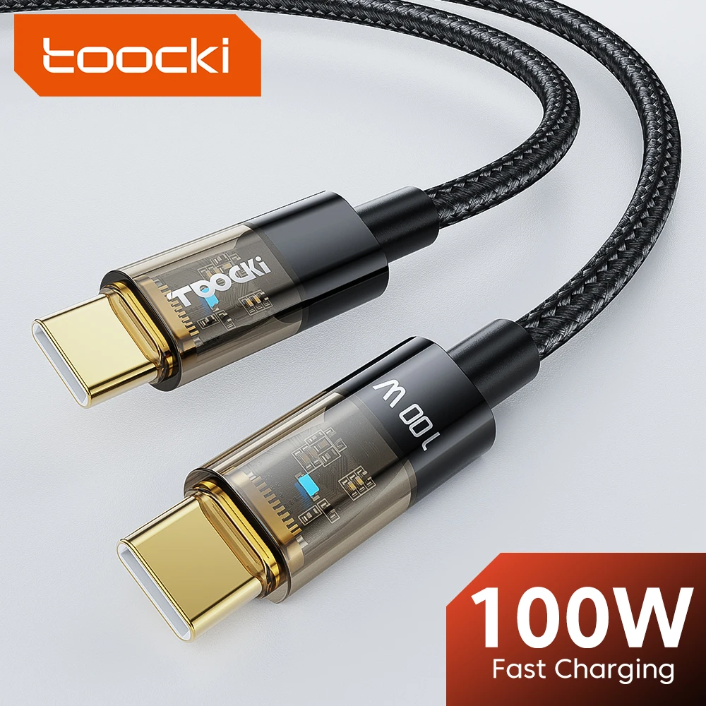 Toocki Type C Type C Cable 100w | Usb C Usb Type C Cable | Fast ...