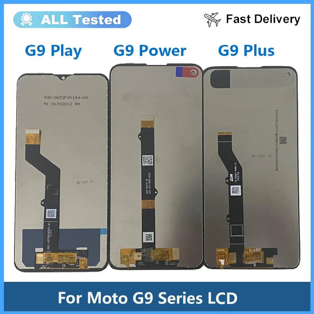 Original LCD For Motorola Moto G9 Plus Lcd Screen Display Touch ...