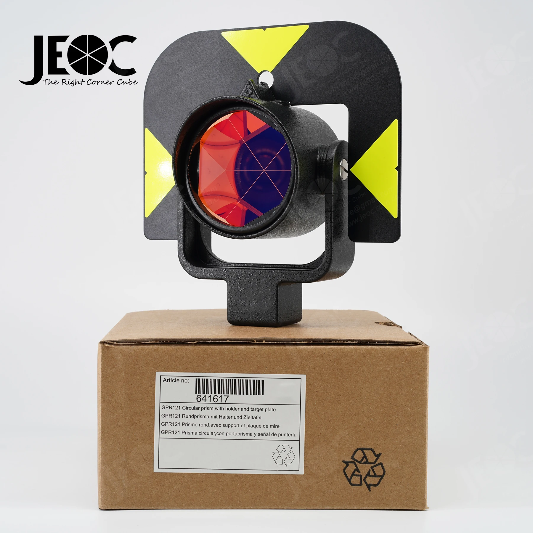 JEOC-GPR121-Accurate-Reflective-Prism-Surveying-Reflector-for-Leica ...