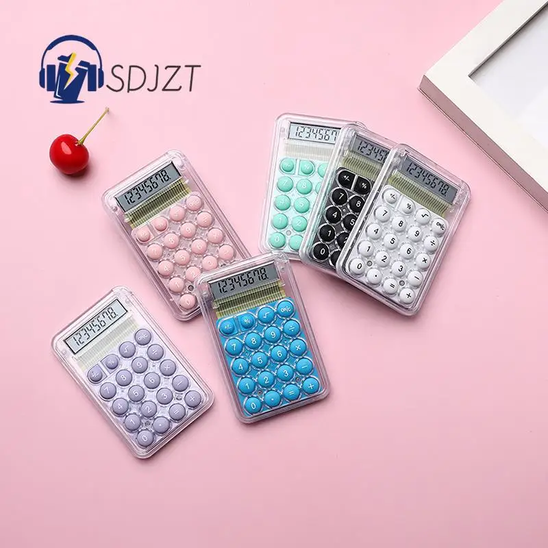 Silence-Widescreen-Mini-Calculator-Students-Portable-Transparent ...