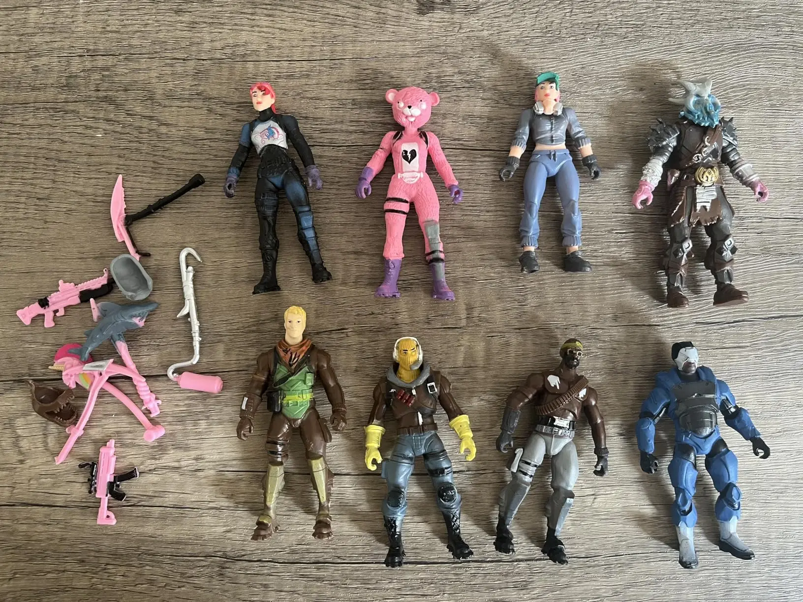 8Pcs/Set 10cm Fortnite Toys Action Figure Model Game Battle Royale Cool ...