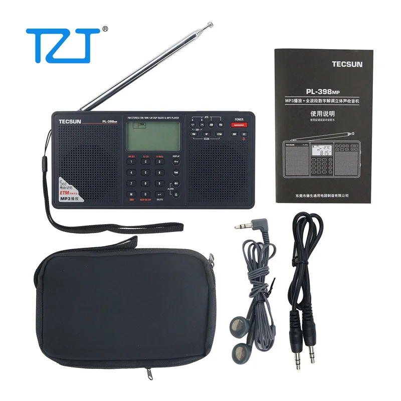 Radio Receiver Tecsun Pl 398bt | Digital Radio Receiver Tecsun - Pl ...