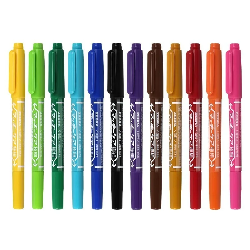 Zebra-MO-120-MCYYTS5-Oil-Box-Head-Marking-Pen-Disc-Pen-Interchangeable ...