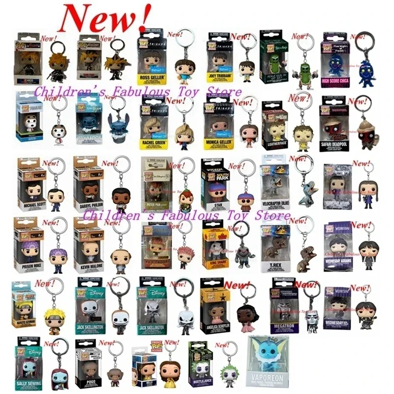 41-styles-Newest-FUNKO-Keychains-Jack-Sally-Friends-Office-Yugi-Itadori ...