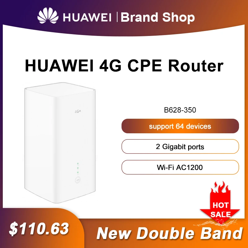 Huawei Soyealink B628-350 WiFi Cube 3 4G LTE Cat12 Up To 1200Mbps 2.4G ...