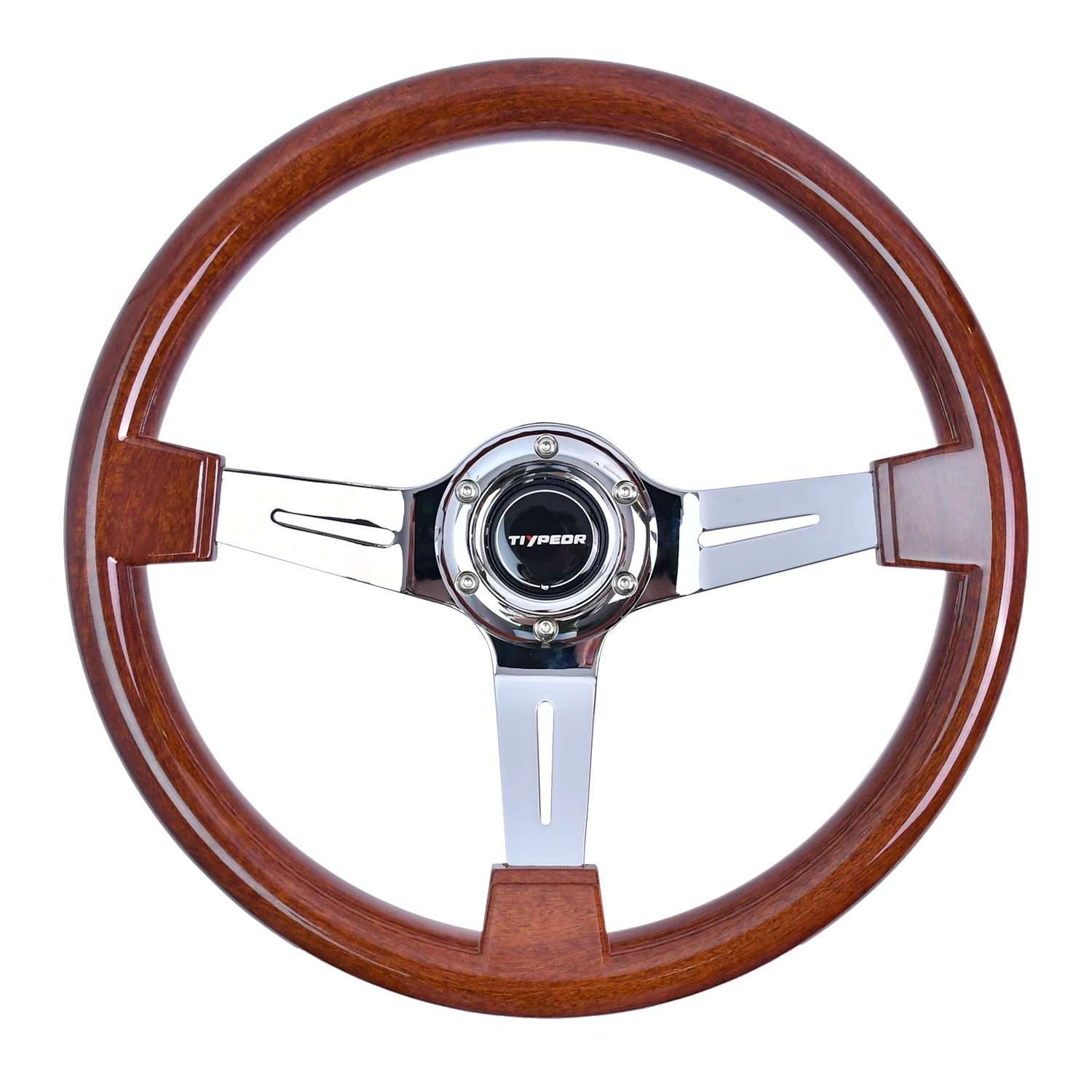 TIYPEOR Auto Parts Racing Culture Car Racing Steering Wheel 340mm Deep ...